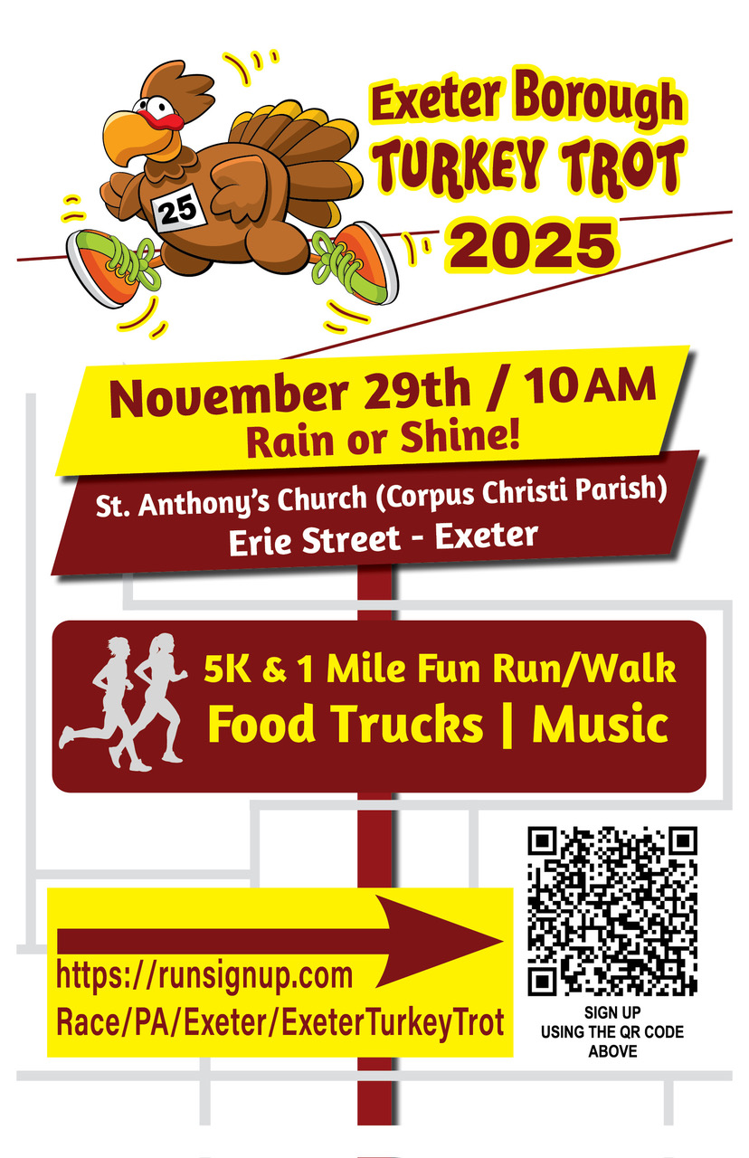 Borough of Exeter, Luzerne County, Pennsylvania – Established 1884